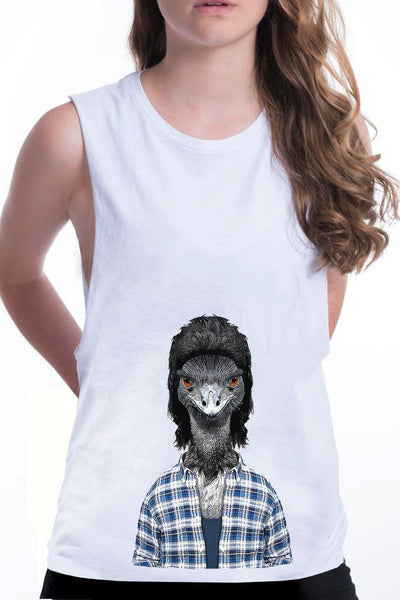 Women's Emu Boyfriend Tank - Animalyser